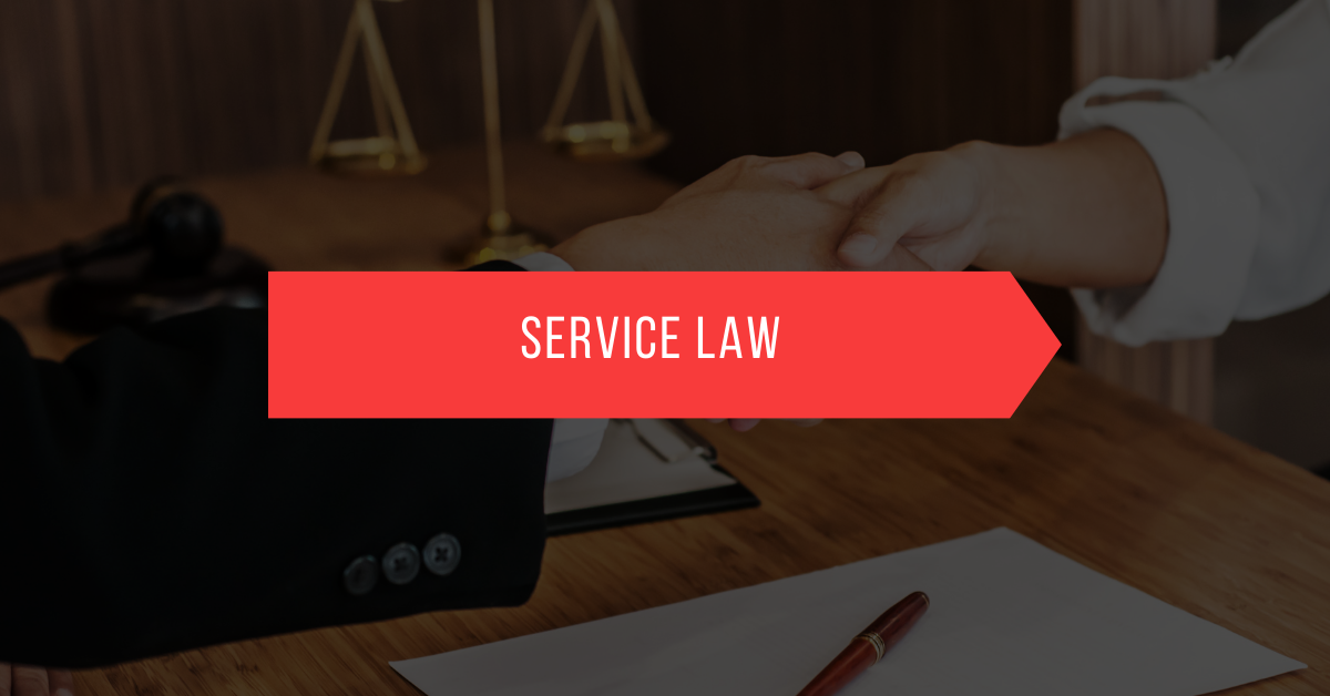 Service Law In Delhi - The Law Codes