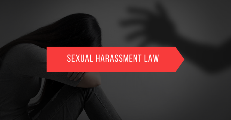 Sexual Harassment Law The Law Codes