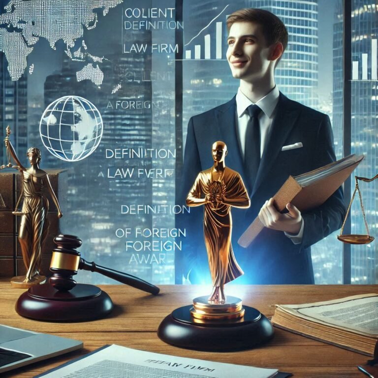 Definition of a “Foreign Award” - The Law Codes